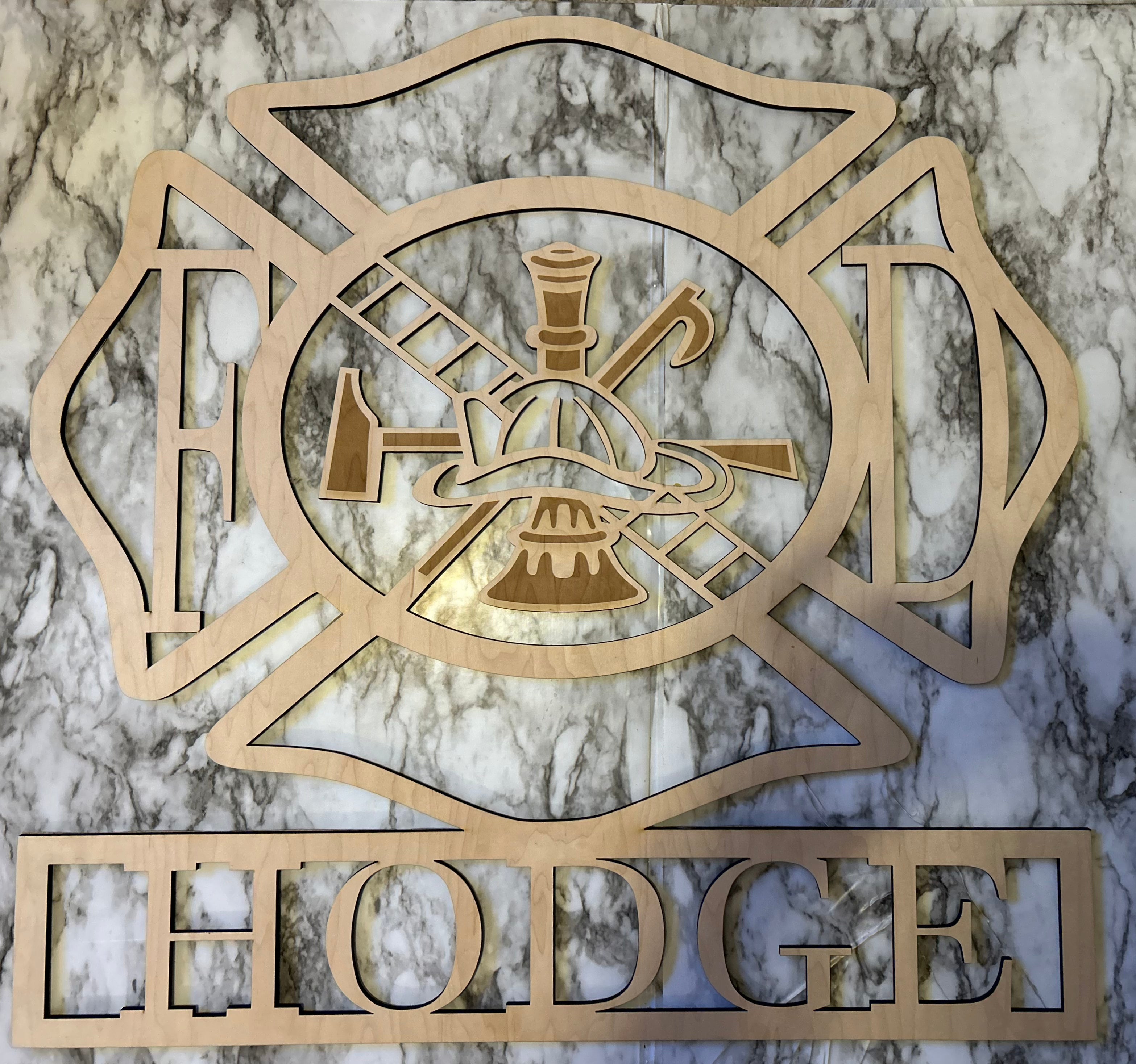 Fire Department Wood Sign – Hei Valley Designs